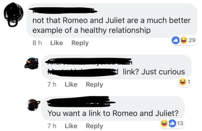 Romeo & Juliet Memes That Actually Made Us Laugh Out Loud