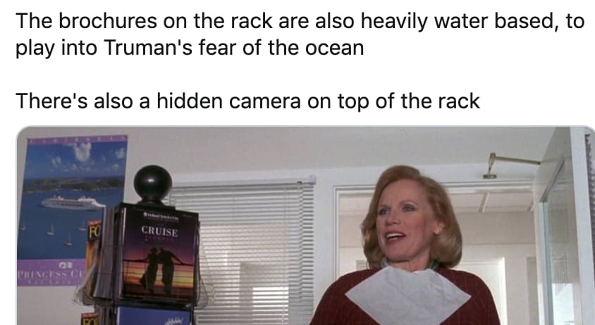 17 Small But Poignant Details From 'The Truman Show' That Fans Noticed