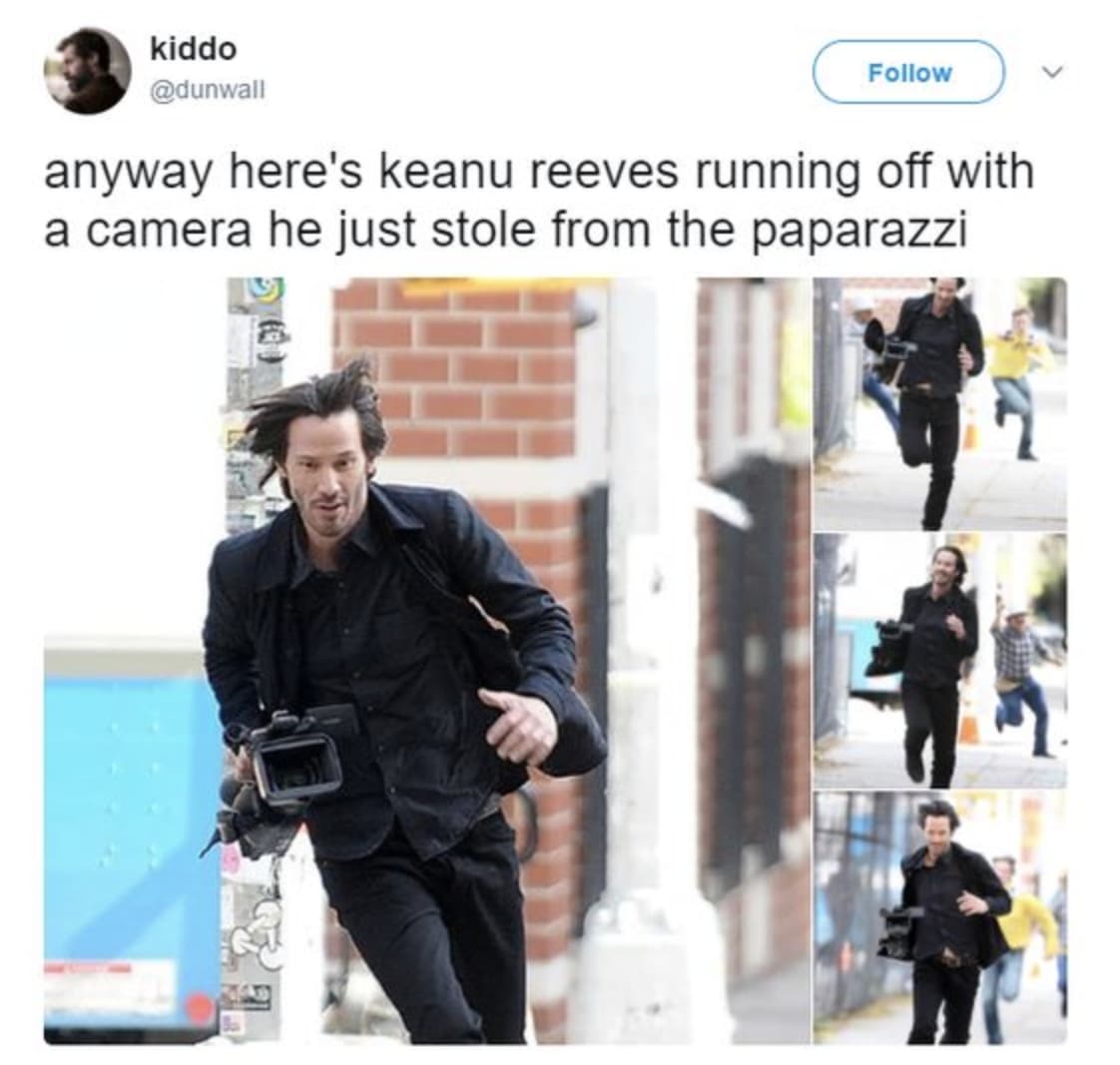 23 Keanu Reeves Memes That Prove He's The Most Wholesome Person On The ...