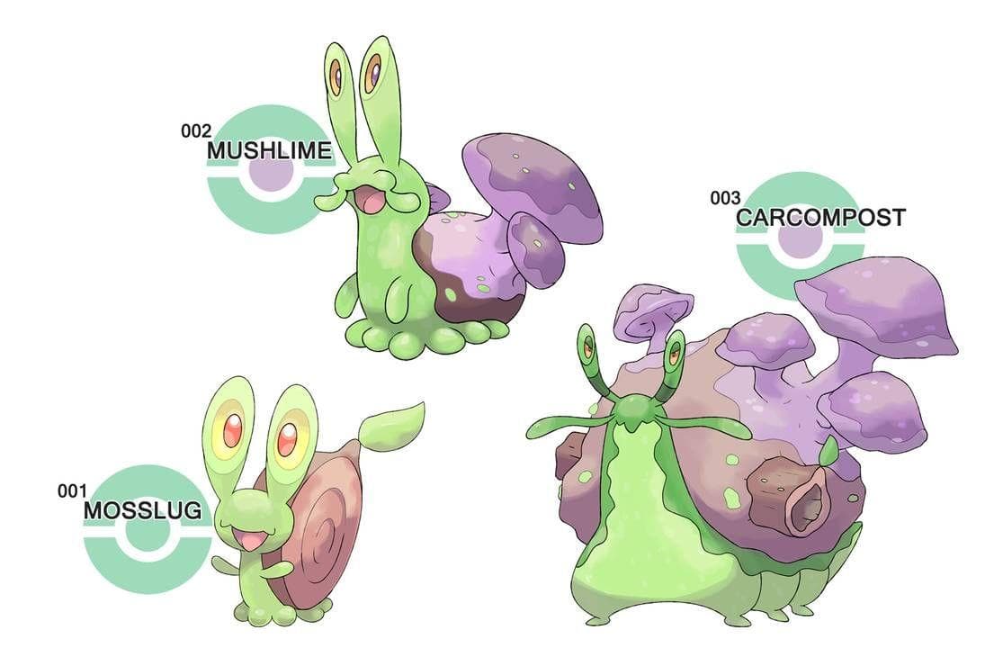 Fakemon Grass Starters