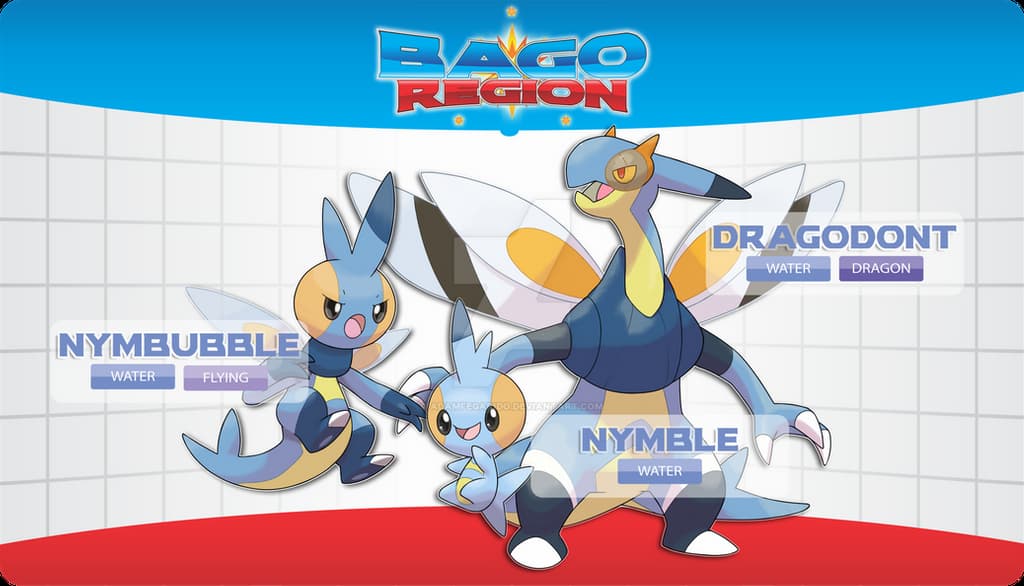 Fakemon Water Starters