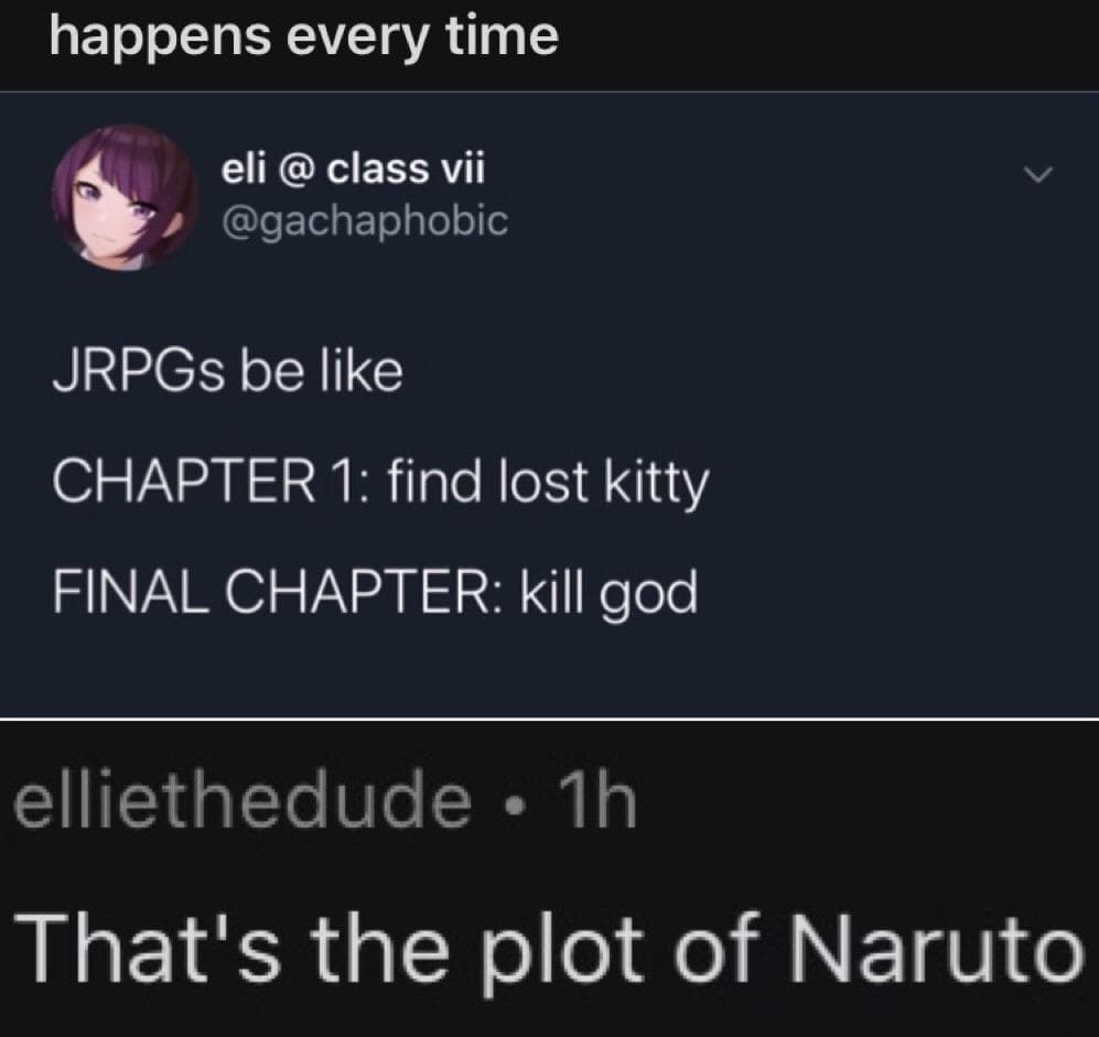 21 Hilarious Memes That Perfectly Sum Up The Plot Of Naruto