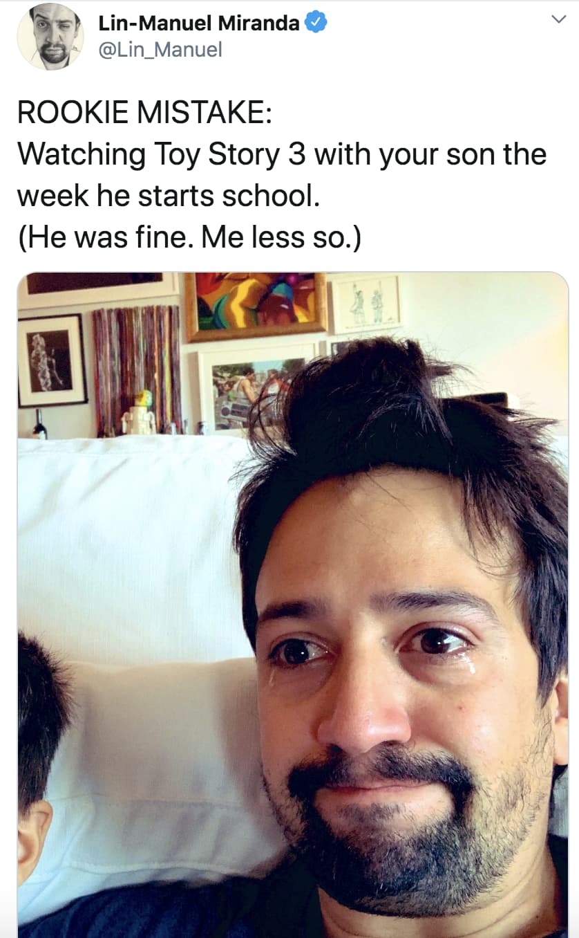 29 Of Lin-Manuel Miranda's Best Tweets About His Sons