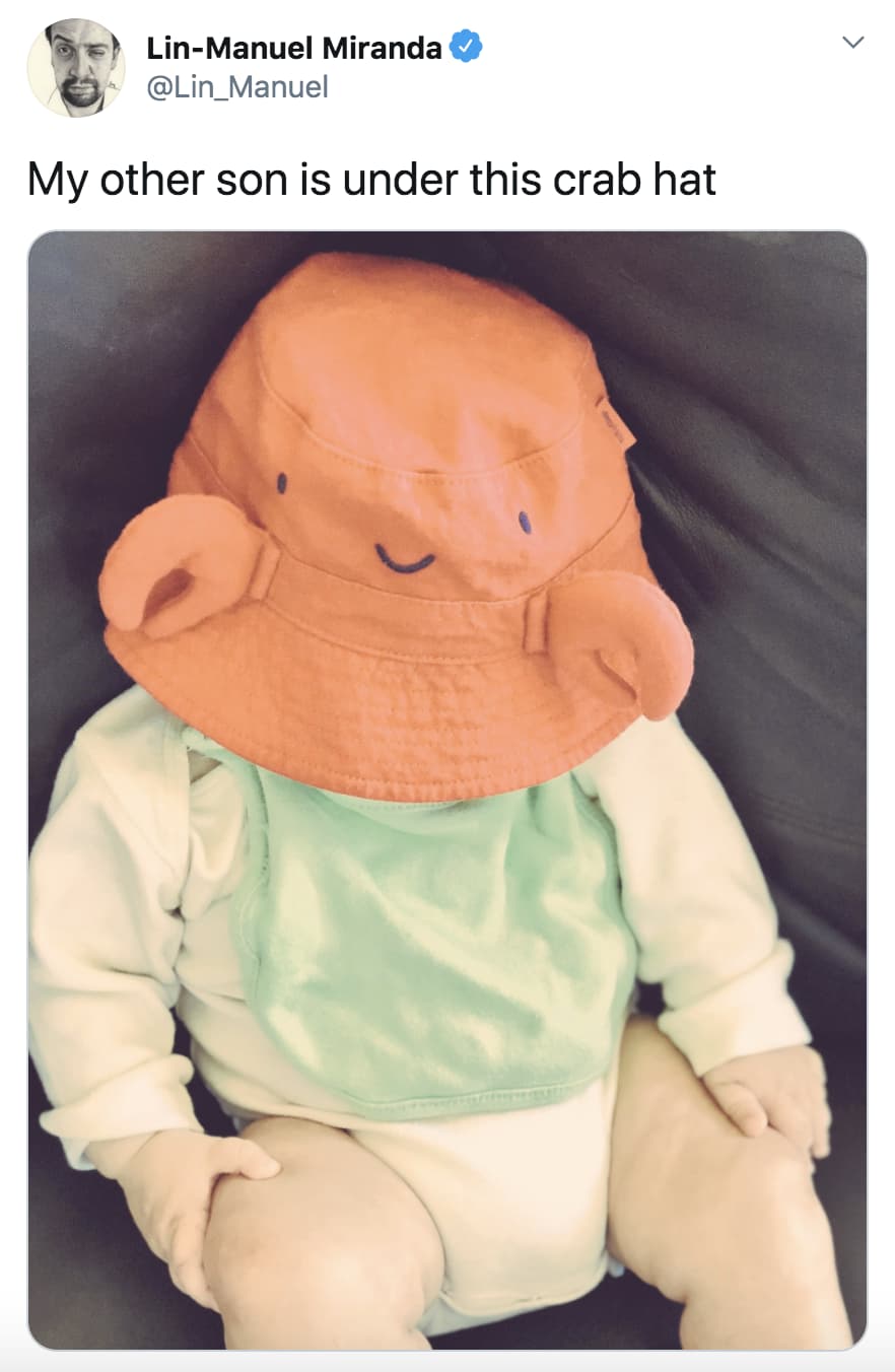 29 Of Lin-Manuel Miranda's Best Tweets About His Sons