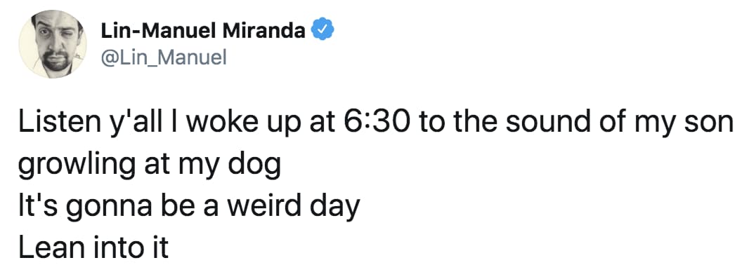 29 Of Lin-Manuel Miranda's Best Tweets About His Sons