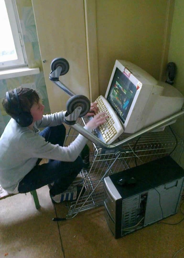 Cursed Gaming Setups That Prove The Resiliency Of The Human Spirit