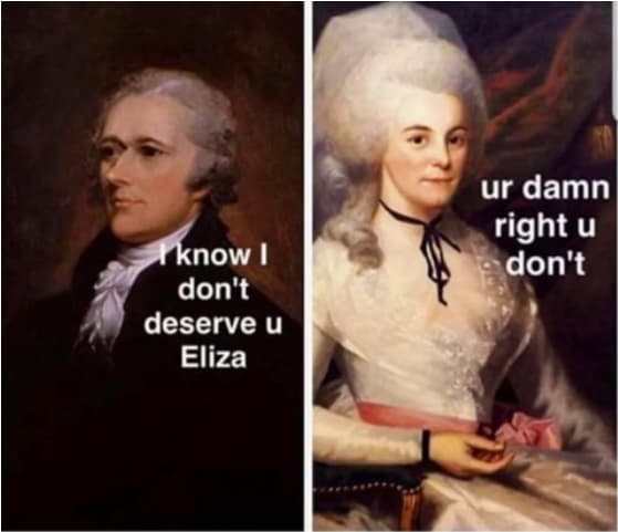 Eliza Hamilton Memes For Fans Who Think She Is The Heart Of The Show