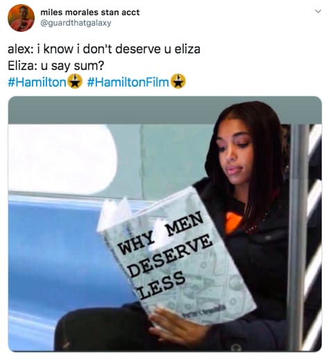 Eliza Hamilton Memes For Fans Who Think She Is The Heart Of The Show