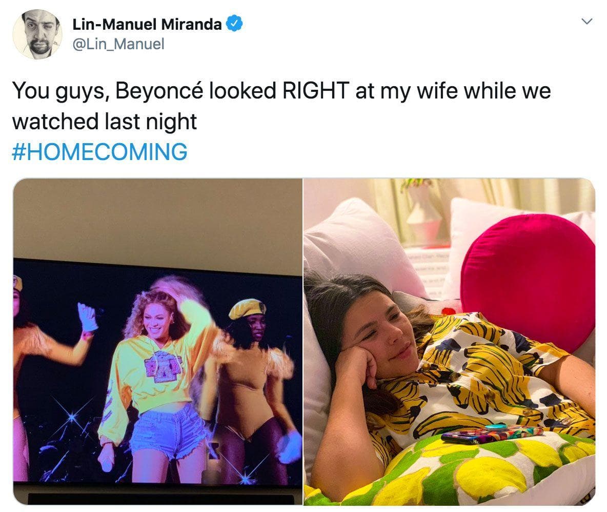 27 Lin-Manuel Miranda Tweets That Prove He Is His Wife's Biggest Fan