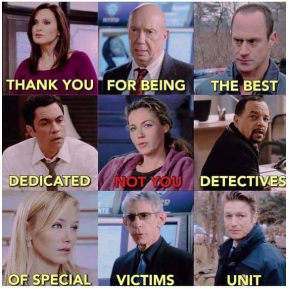 The Best Memes We Could Find All About 'Law & Order: SVU'