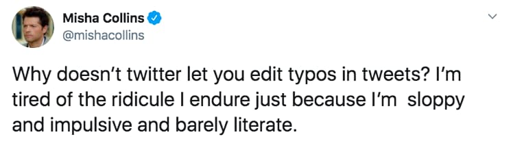 Funny Misha Collins Tweets That Make Us Love Castiel Even More