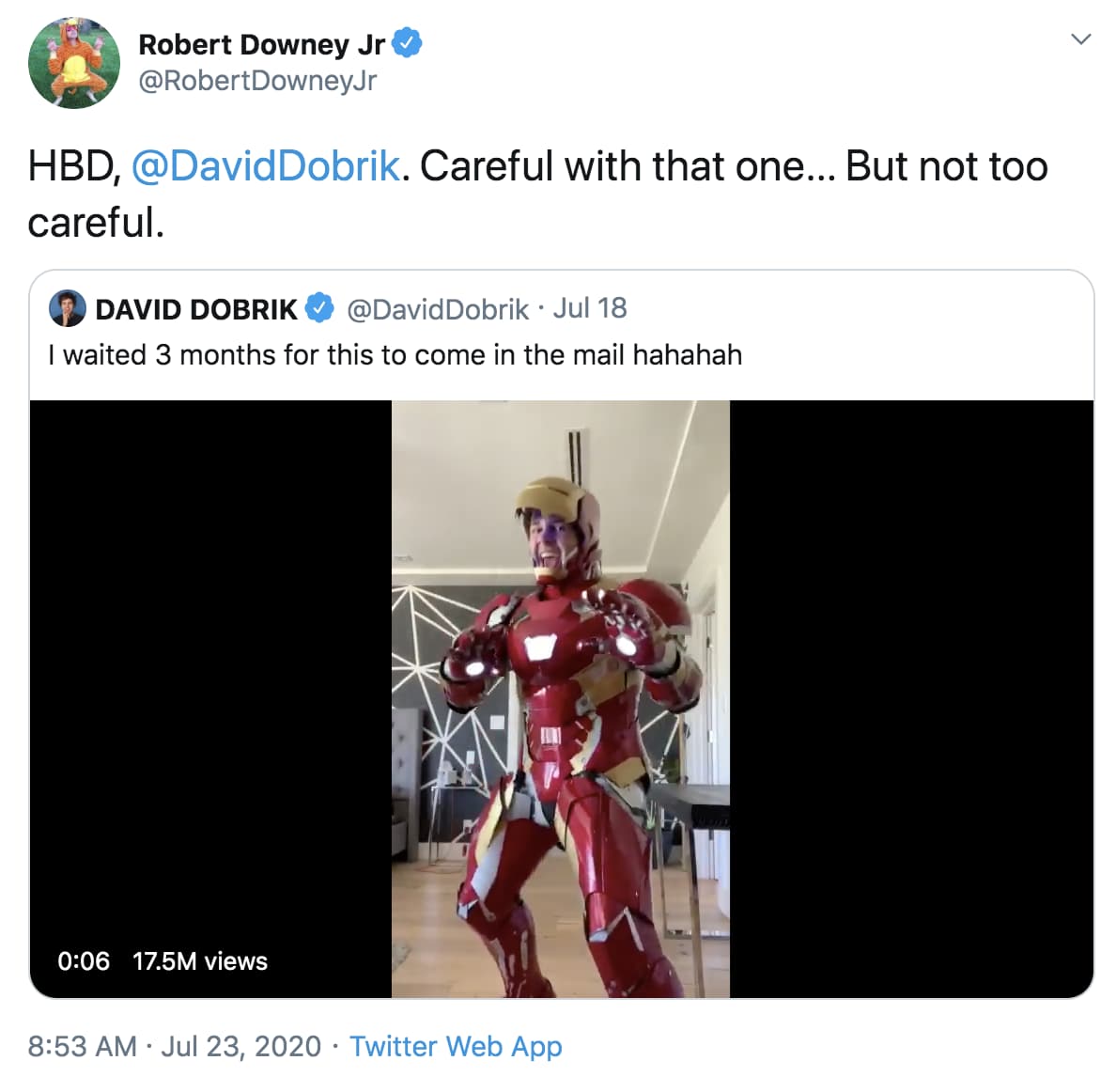 25 Of The Best Celebrity Tweets From July 2020