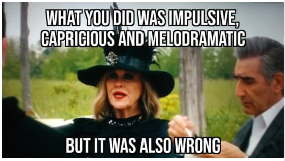 Moira Memes That Prove She Is The MVP Of 'Schitt's Creek'