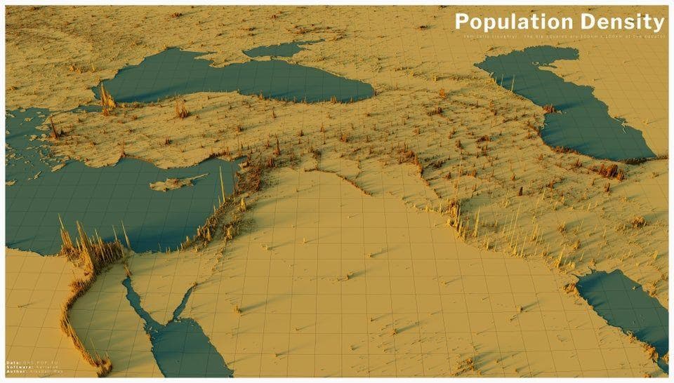 Population Maps That Gave Us A New Perspective Of The World
