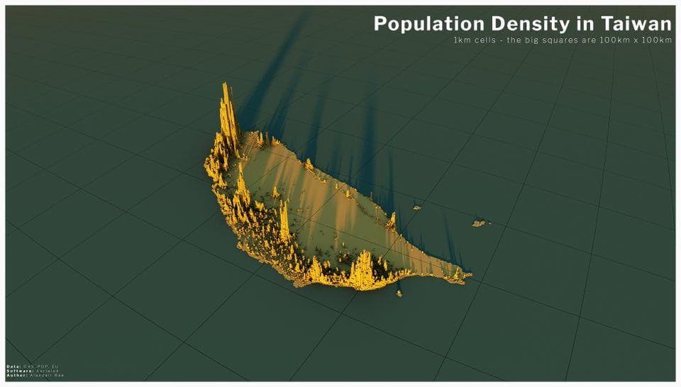 Population Maps That Gave Us A New Perspective Of The World