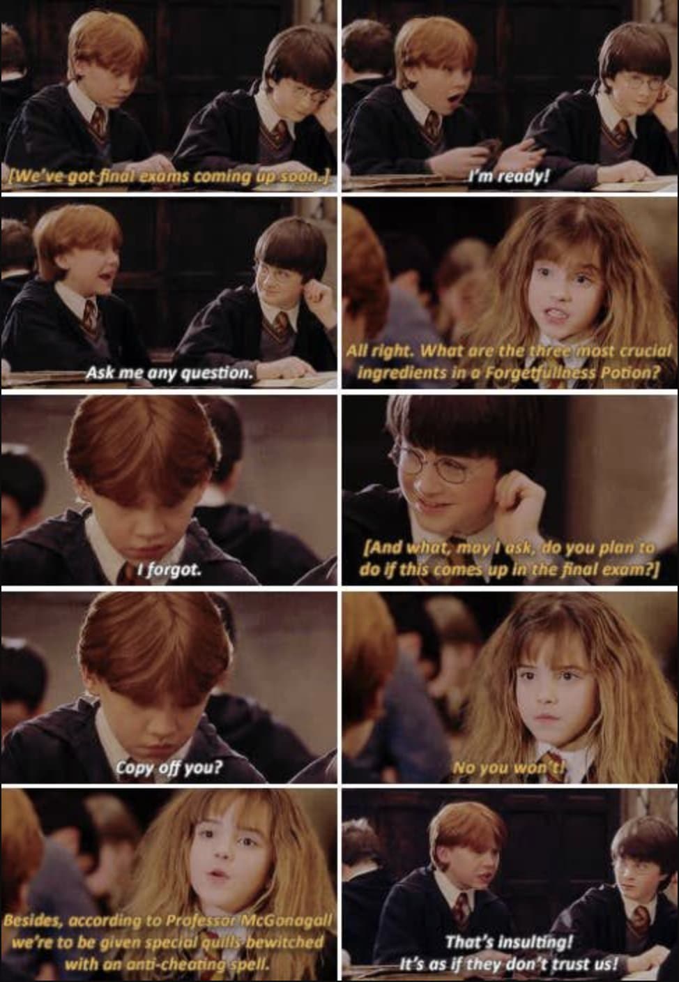 Ron Weasley Comebacks That Sting Harder Than The Whomping Willow