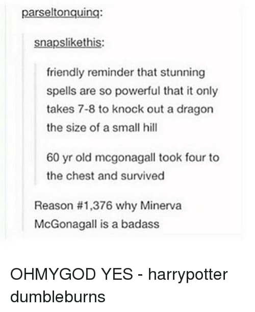 Prof Mcgonagall Memes
