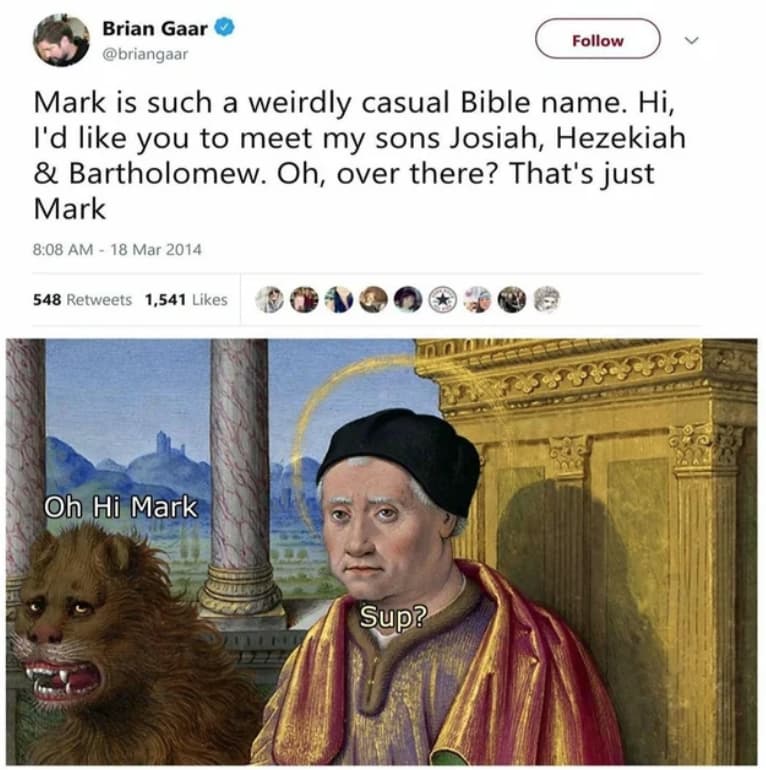 27 Biblical Memes That Would Have Blown Up The Last Supper Group Chat