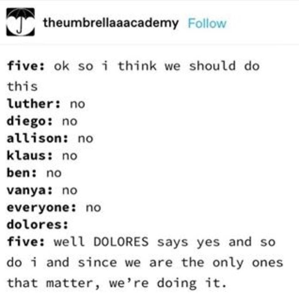 Sassy Memes About Number Five From 'The Umbrella Academy' That Are Timeless