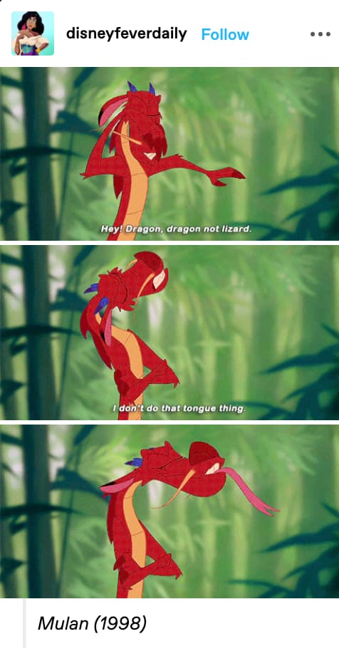 16 Mushu Memes From 'Mulan' That Prove He's The Best Disney Side Character