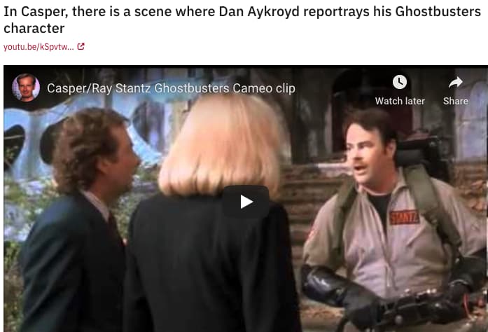 30 Small But Clever Details From The 'Ghostbusters' Movies