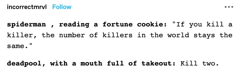 Tumblr Writes How Deadpool Would Act In Everyday Situations, And It's ...