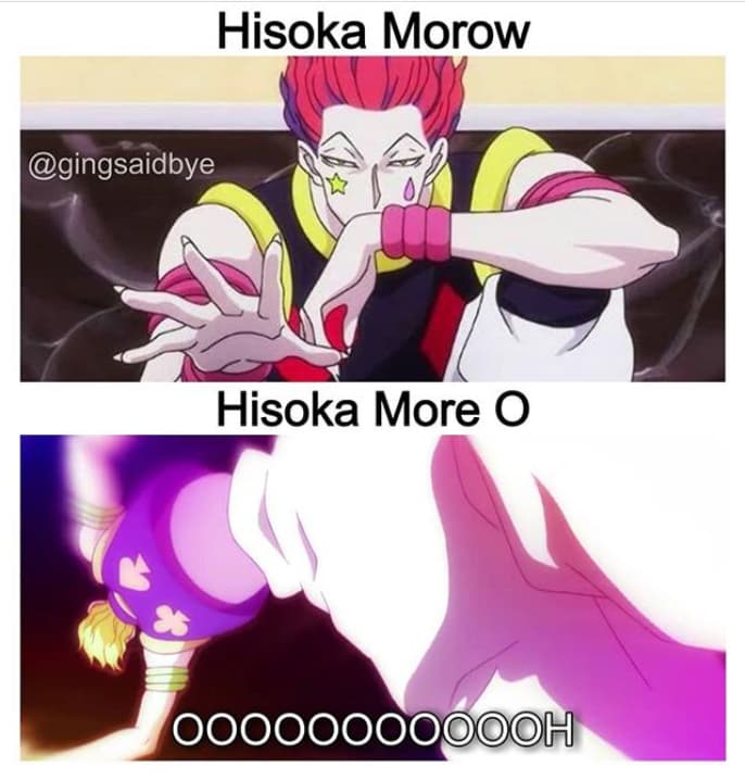 18 Hilarious Memes About Hisoka That Prove Bungee Gum Is The Best Power