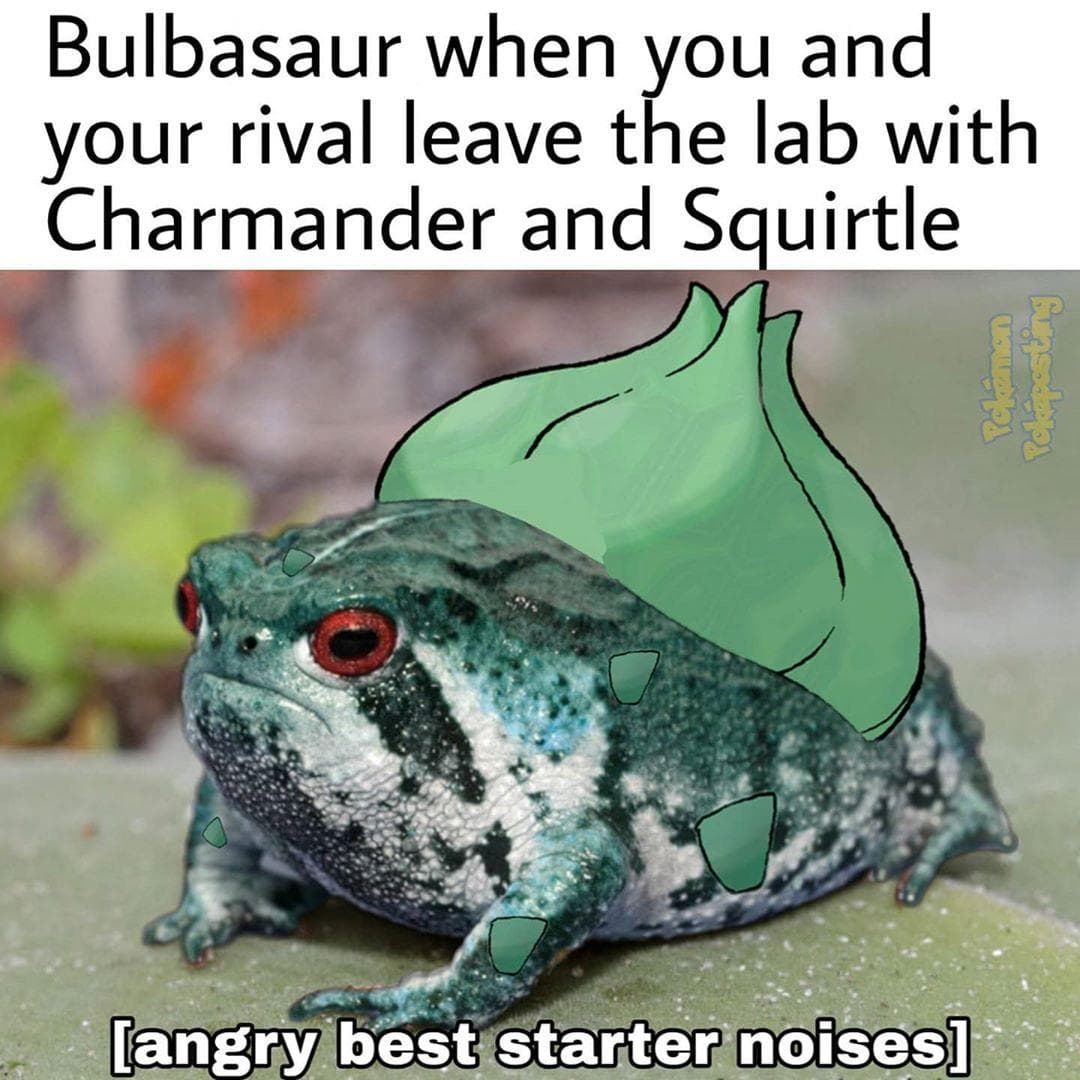 21 Memes For People Who Know Bulbasaur Is The Best Starter Ever