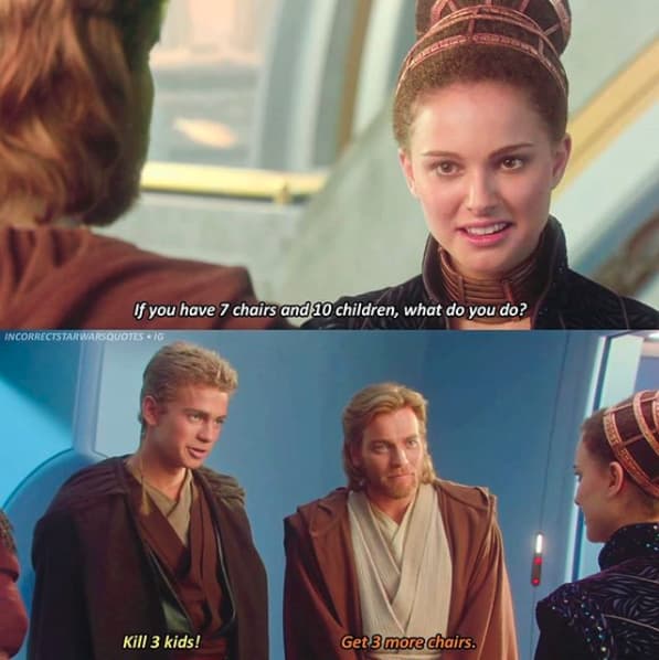 20 Fake Scenes From 'Star Wars' That We Wish Were Real