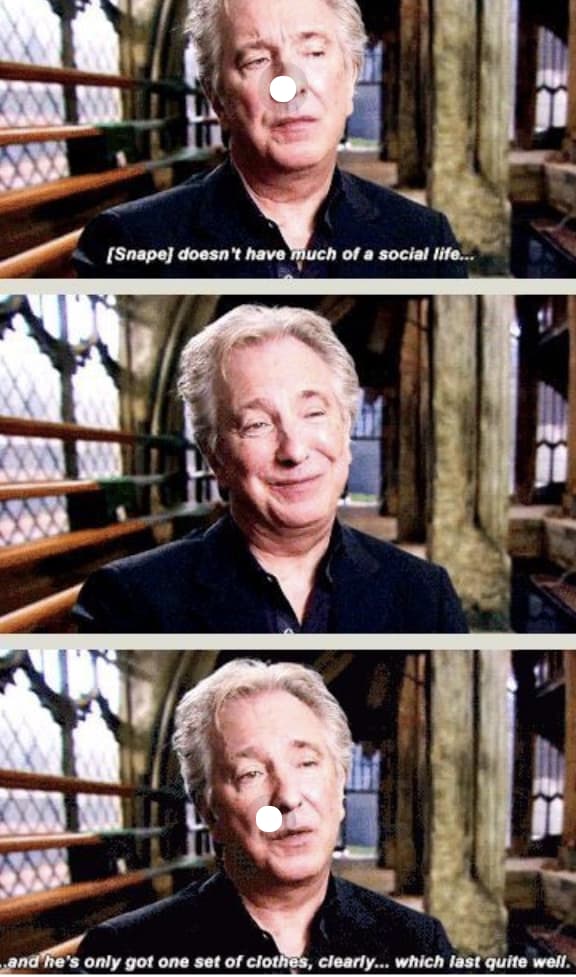 16 Alan Rickman Interview Quotes That Show Why He's So Beloved