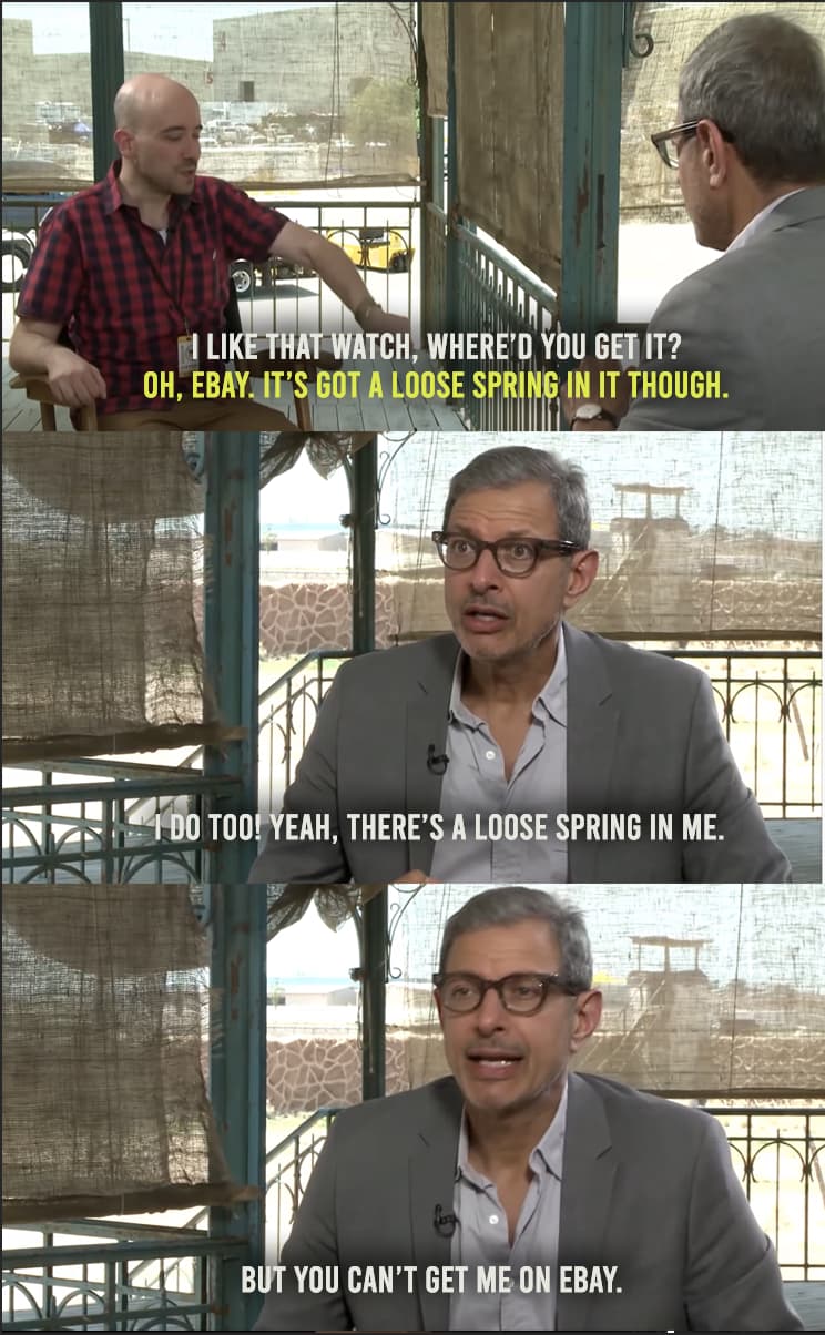 Hilarious Interviews That Prove We Don't Deserve Jeff Goldblum
