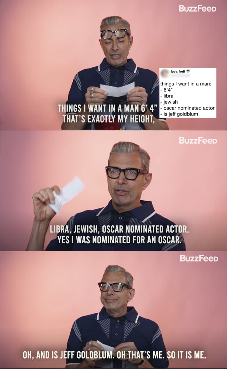 Hilarious Interviews That Prove We Don't Deserve Jeff Goldblum