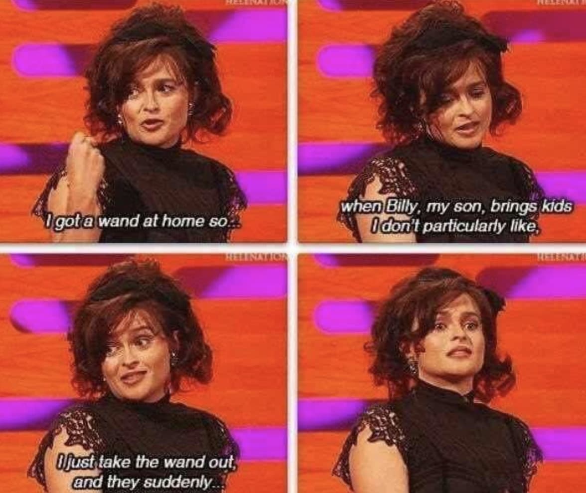 Helena Bonham Carter Interviews That Show Off Her Wicked Sense Of Humor