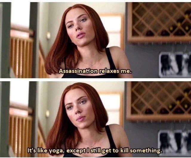 18 Killer Black Widow Memes That'll Leave You In Stitches