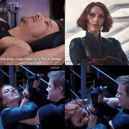 18 Killer Black Widow Memes That'll Leave You In Stitches