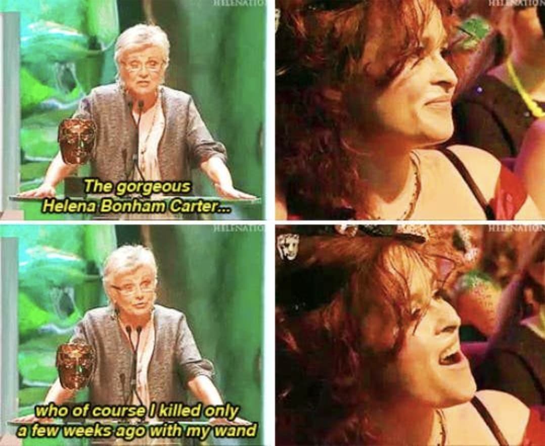 Helena Bonham Carter Memes That Are As Delightfully Weird As She Is