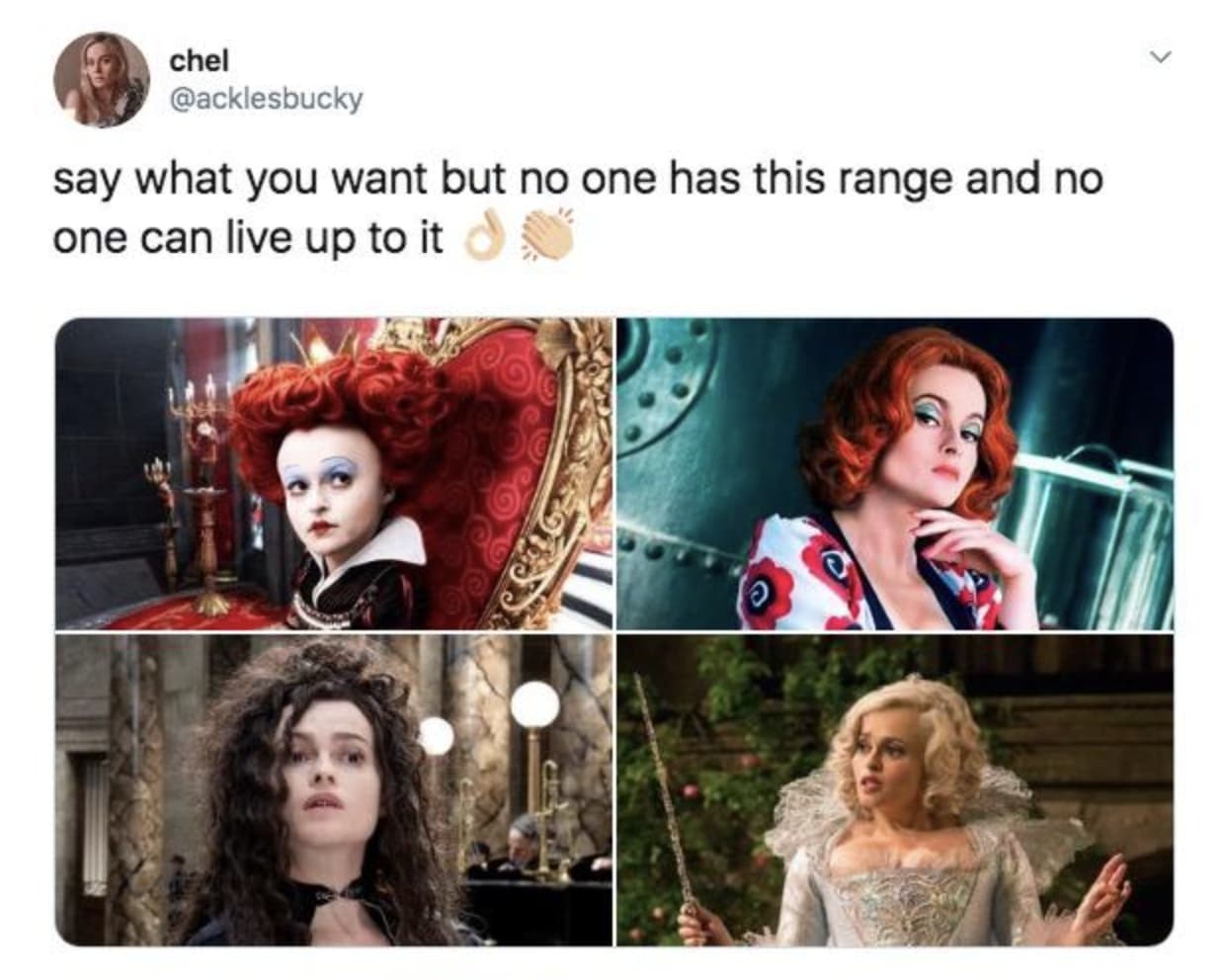Helena Bonham Carter Memes That Are As Delightfully Weird As She Is