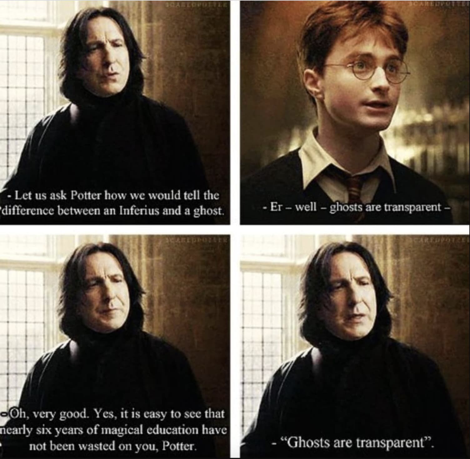 21 Hogwarts Professor Comebacks That Deserve An A+