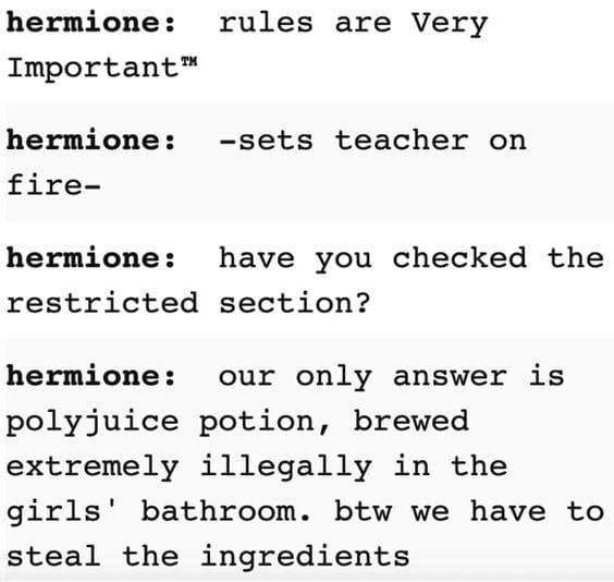 The Best Hermione Granger Memes Out There