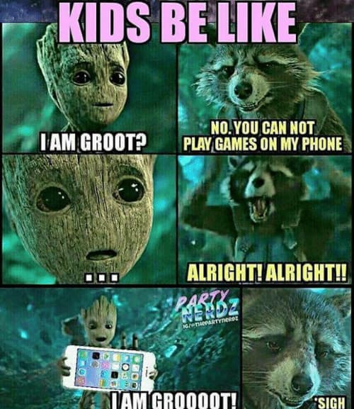 21 Unbe-leaf-ably Funny Groot Memes To Brighten Your Day