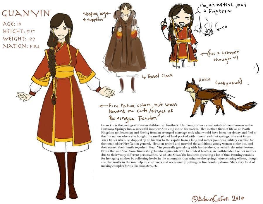 21 Fan Made 'Avatar: The Last Airbender' Characters We Wish Were Real