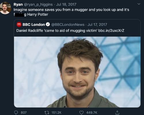 17 Funny Daniel Radcliffe Memes That Go Beyond Hogwarts