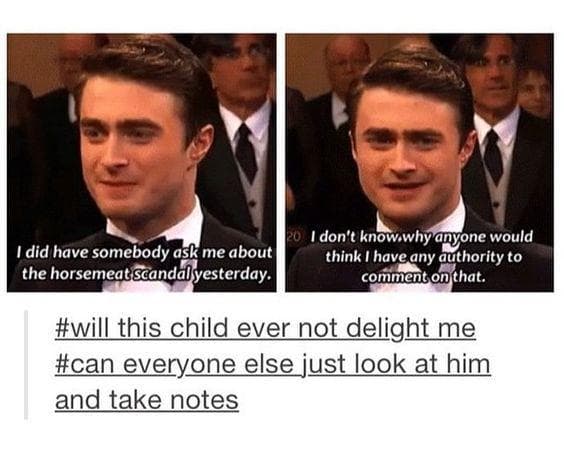 17 Funny Daniel Radcliffe Memes That Go Beyond Hogwarts
