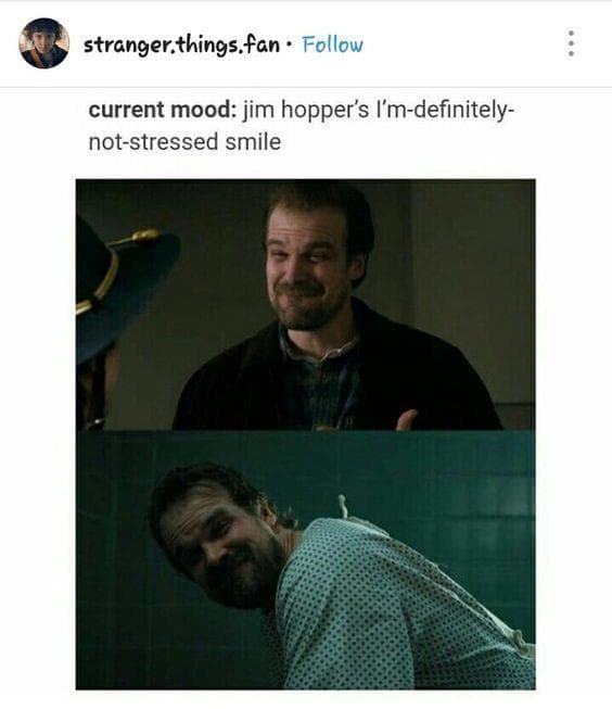 Jim Hopper Memes To Contemplate Over Coffee