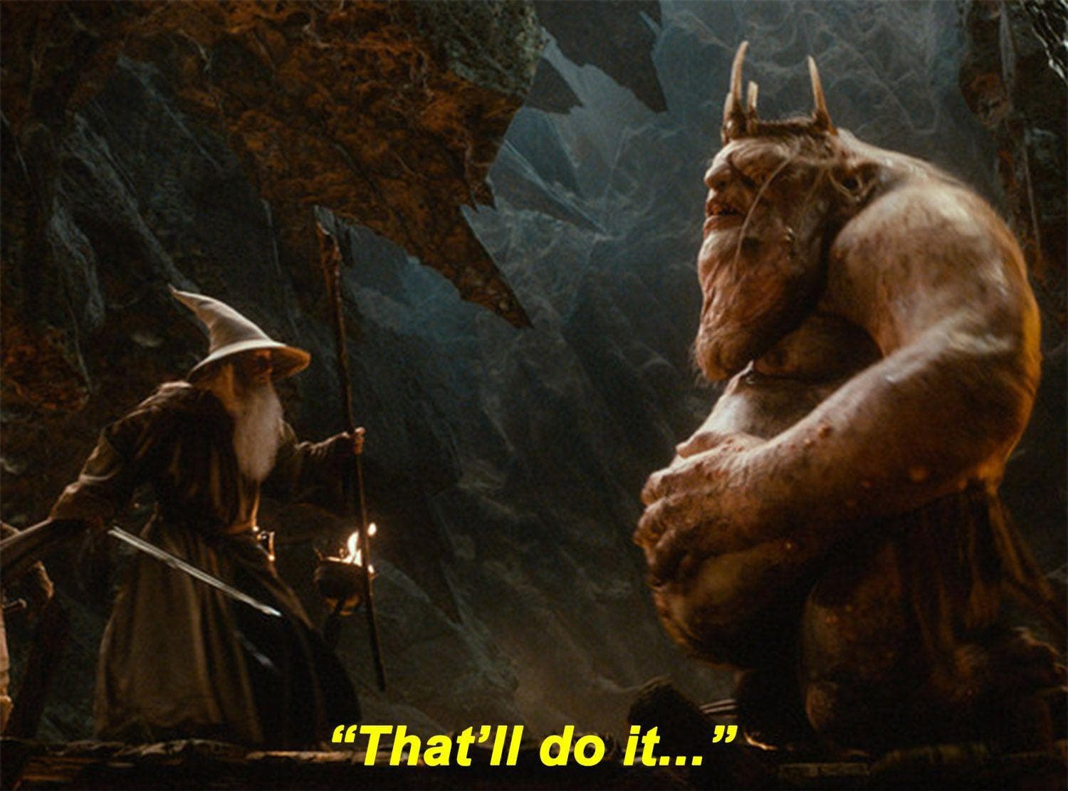 Hobbit Goblin King Quotes Goblin King Revealed As "The Hobbit" Toys