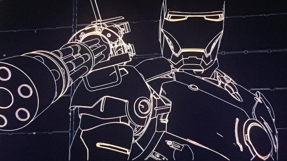 Iron Man Schematics Wallpaper