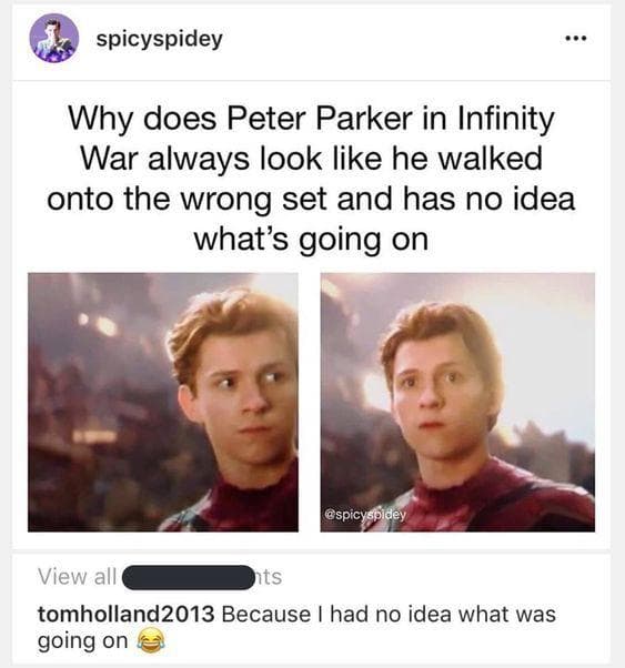 20 Tom Holland Memes That Prove He's A Wholesome Heartthrob