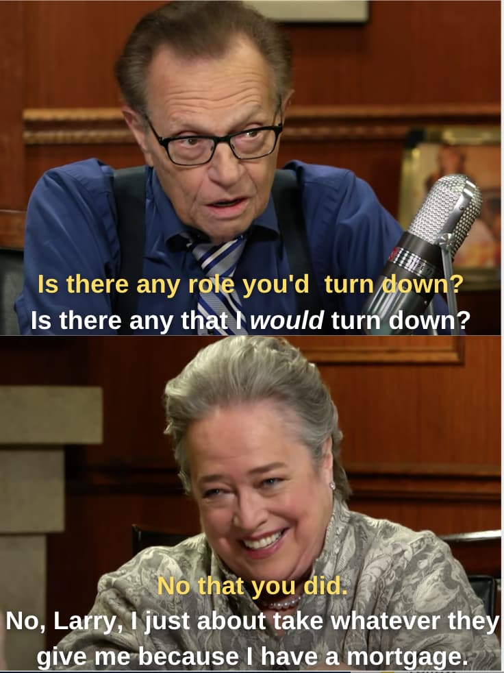 Kathy Bates' Best Interview Quotes