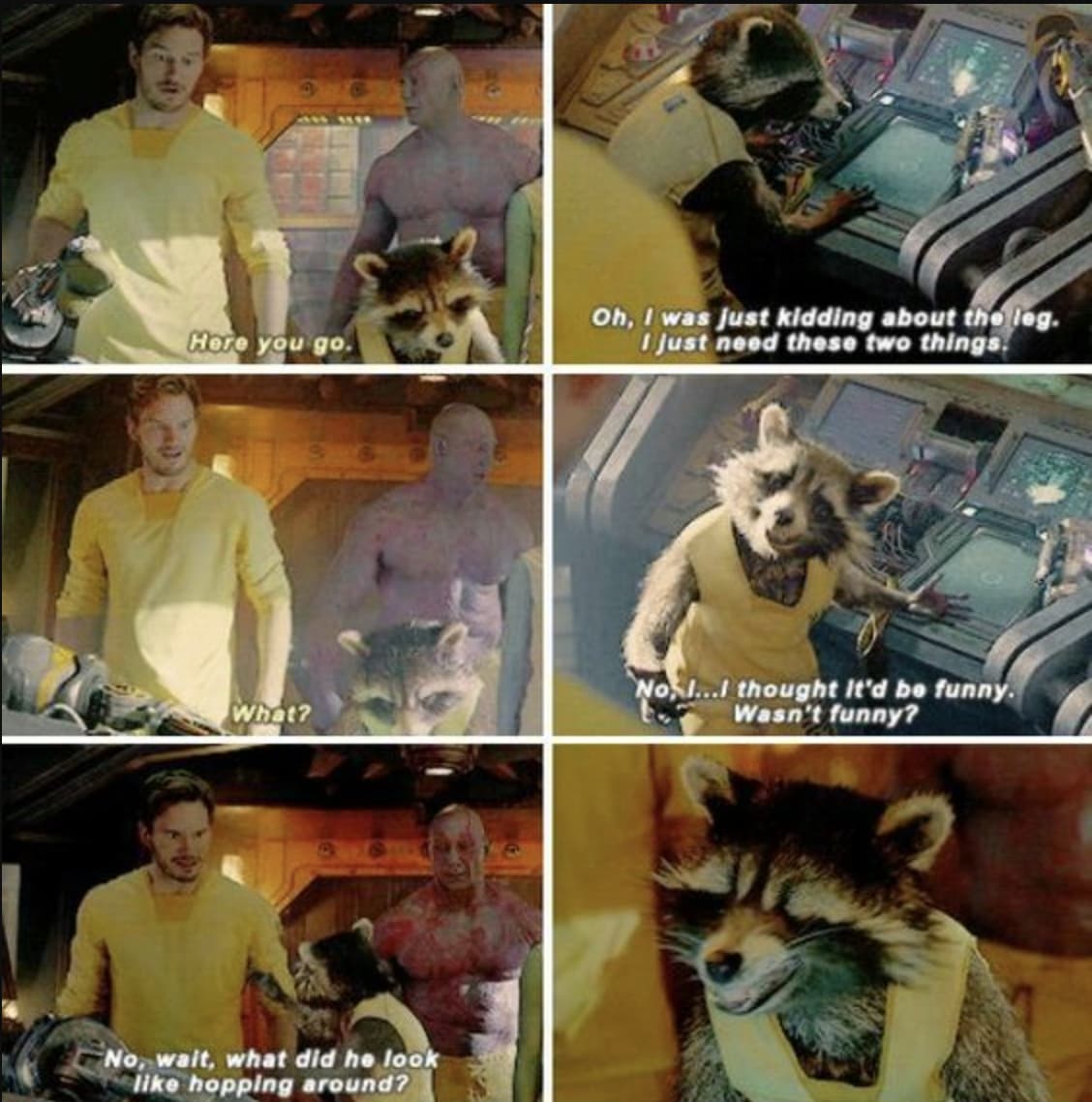 20 Times Rocket Raccoon Was Hilariously Savage