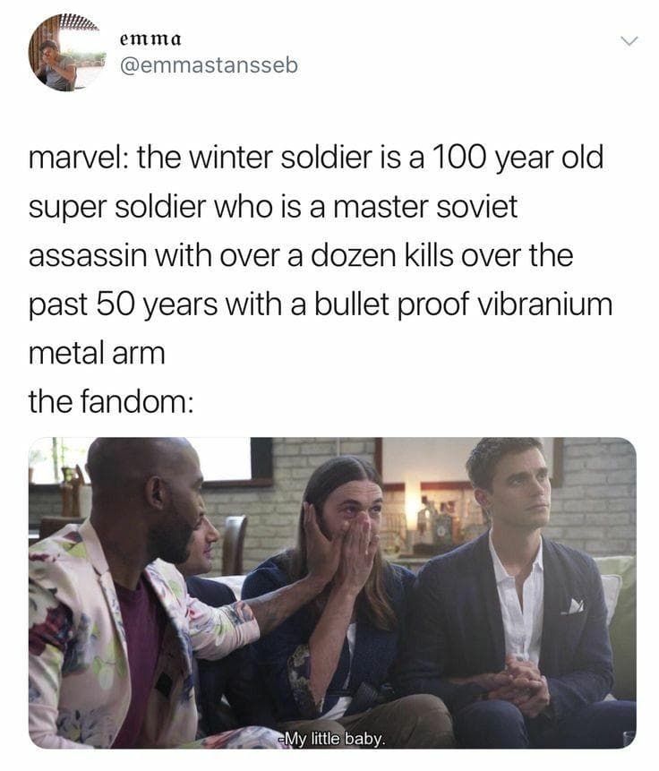 23 Funny Winter Soldier Memes That Would Make The Falcon Laugh